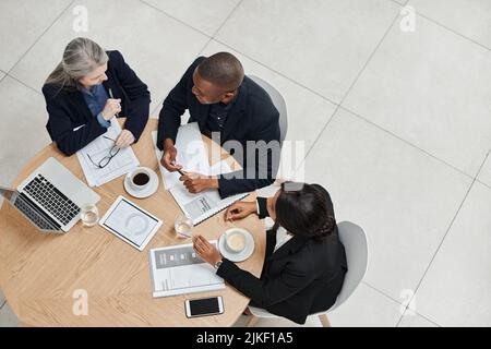 Get planning and make things happen. a group of young businesspeople ...