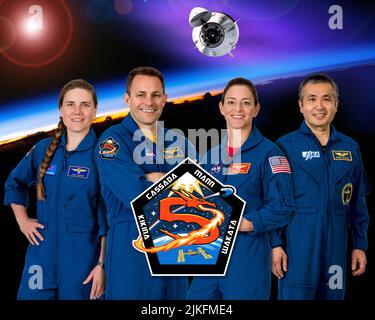 Nicole Mann, Josh Cassada, and Koichi Wakata from NASA and JAXA spoke ...