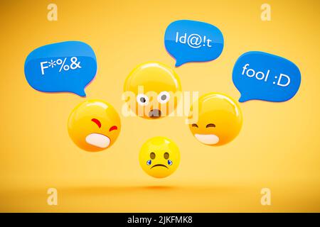 Illustration Nervous Emoji Icon Stock Photo - Alamy