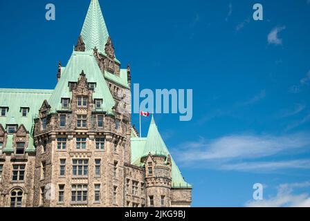 Close Up of Confederation Building, Wellington Street, Ottawa, Ontario ...