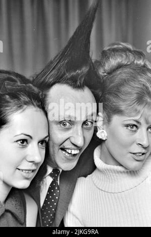 KEN DODD (1927-2018) English stand-up comedian in February 1966. Photo ...