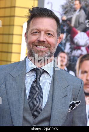 BULLET TRAIN, director David Leitch, on set, 2022. ph: Scott Garfield ...