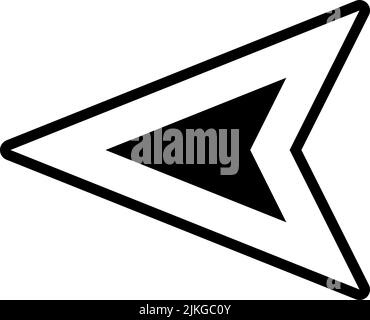 Data migration road sign illustration design over a white background ...