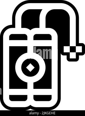 liabilities icon, black vector sign with editable strokes, concept ...