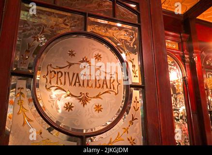 The Red Lion Mayfair, Public Bar doors and public bar, 2 Duke of York ...