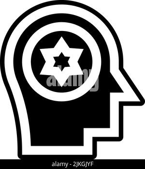 Telepathy vector icon. Modern vector illustration concepts. Easy to ...