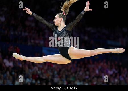 Canada's Emma Spence during the Women's Floor Exercise Final at Arena ...