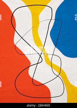 Background of vertical wavy lines of pastel abstract Stock Photo - Alamy