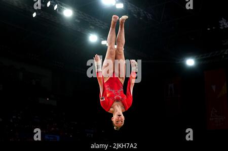 Wales' Poppy-Grace Stickler in the Women's Team Final and Individual ...