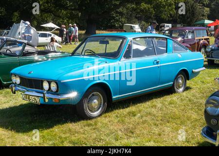 1970s vintage blue sunbeam rapier fastback Stock Photo - Alamy