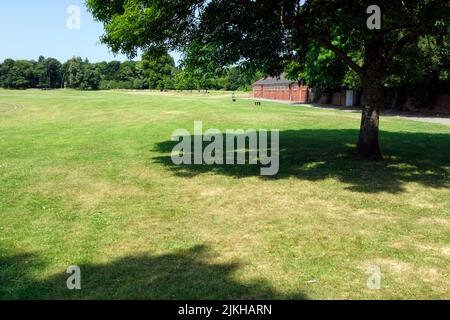 Blackweir park and changing rooms, Cardiff, Wales Stock Photo - Alamy