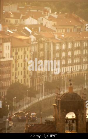 Beautiful shot of the city of Bilbao in Spain Stock Photo - Alamy