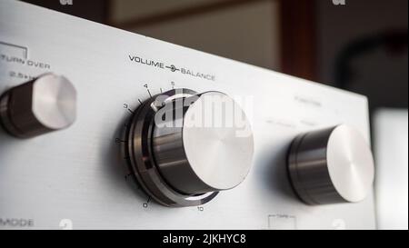 Music Center. Listening to music on amplifiers. Turn up the volume ...