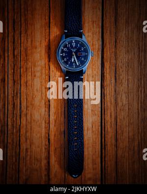 A photo of a Seiko 5 sports field watch Stock Photo - Alamy