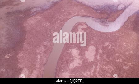The lake Koyash in Native American ruins, Horshoe Dam, Arizona Stock ...