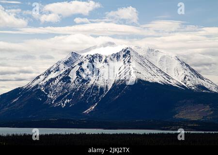 The Atlin mountain in British Columbia Stock Photo - Alamy