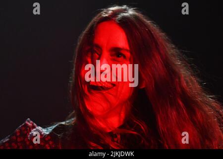 Edinburgh Scotland, UK 02 August 2022. Actress Eve de Leon Allen in ...