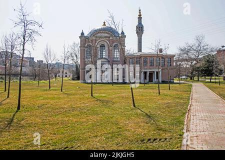 The famous Sadabat Mosque in Kagithane district on the shore of Golden ...
