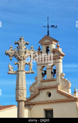 The famous basilica of Lledo, Castellon, Spain Stock Photo - Alamy