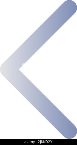 Less Than Icon. Left Arrow Math Mathematics Algebra Backward Back ...