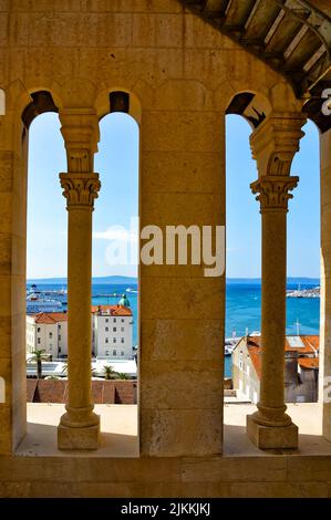 A vertical shot of the ancient building in the Perigueux, France Stock ...