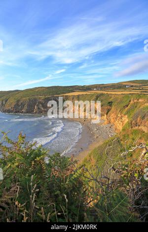 Church Bay, Porth Swtan from the Anglesey Coastal Path and Wales Coast ...