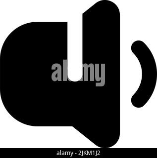 Audio settings black glyph ui icon Stock Vector Image & Art - Alamy