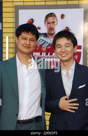 Ryosuke Saegusa 08/01/2022 The Los Angeles Premiere of Bullet Train at ...