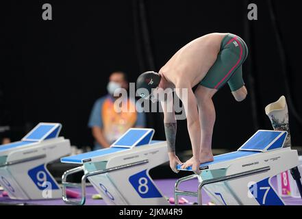 Ireland's Barry McClements in the Men's 400m Freestyle S9 heats during ...