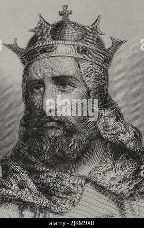 Godfrey of Bouillon (1060-1100). Military leader during the First ...