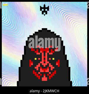 Vector Illustration Warriors of the universe on guard of the galaxy ...