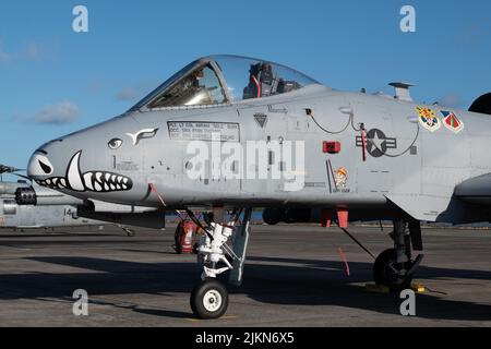 More than 200 Airmen and 10 A-10 Thunderbolt II Warthogs from the 924th ...
