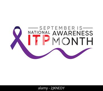 vector illustration of national ITP awareness month Stock Vector Image ...