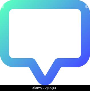 Leave note flat gradient color ui icon Stock Vector Image & Art - Alamy