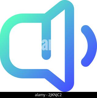 Change ringer volume flat color ui icon Stock Vector Image & Art - Alamy