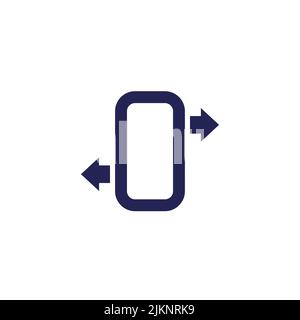 wheel alignment icon on white background. Simple element illustration ...