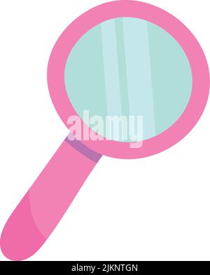 Magnifier pink zoom optical equipment educational analysis finding ...