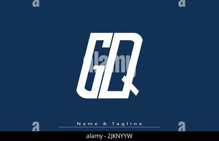 GQ, QG Abstract Letters Logo Monogram Stock Vector Image & Art - Alamy