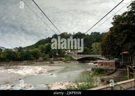Funicular way in Kutaisi, Georgia Stock Photo - Alamy