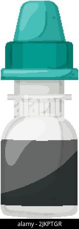 nasal eye drop cartoon vector illustration Stock Vector Image & Art - Alamy