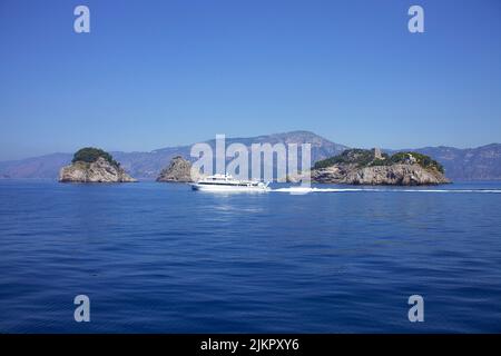 Li galli islands belongs to the community of Positano, Amalfi coast ...