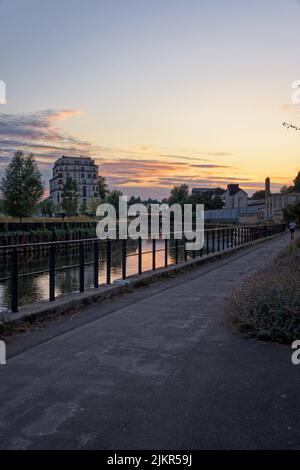 Sunset over Bath Stock Photo - Alamy