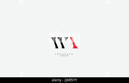 WA Alphabet letters Initials Monogram logo Stock Vector Image & Art - Alamy