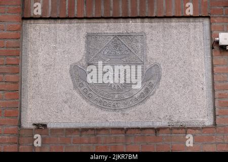 Logo On The ASC And AVSV Student Association Building At Amsterdam The ...