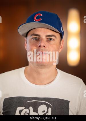 03 August 2022, Hessen, Frankfurt/Main: Canadian singer, guitarist and ...