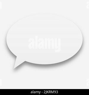 Speech bubbles icon sign. Single high quality realistic symbol of info ...