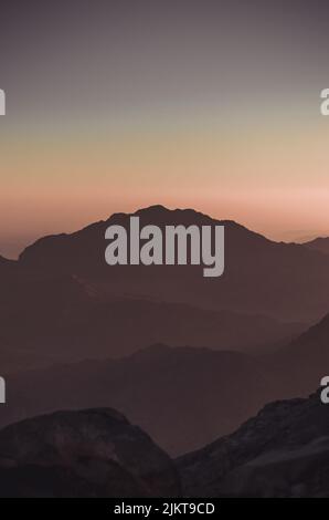 A mesmerizing view of a beautiful landscape at scenic sunset in Tibet ...