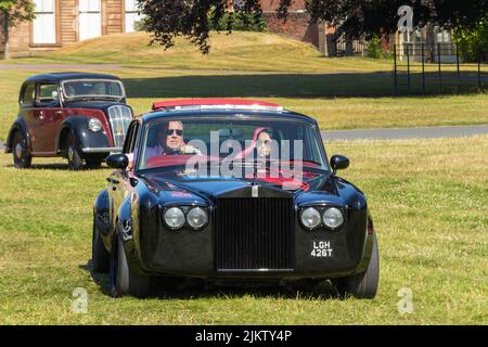 rollys royce at weston park classic car show Stock Photo - Alamy