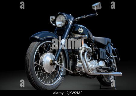 Beautifully restored vintage Ariel motorcycles Stock Photo - Alamy