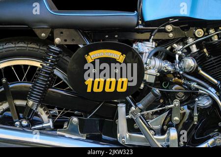 Beautiful vintage motorcycles Stock Photo - Alamy
